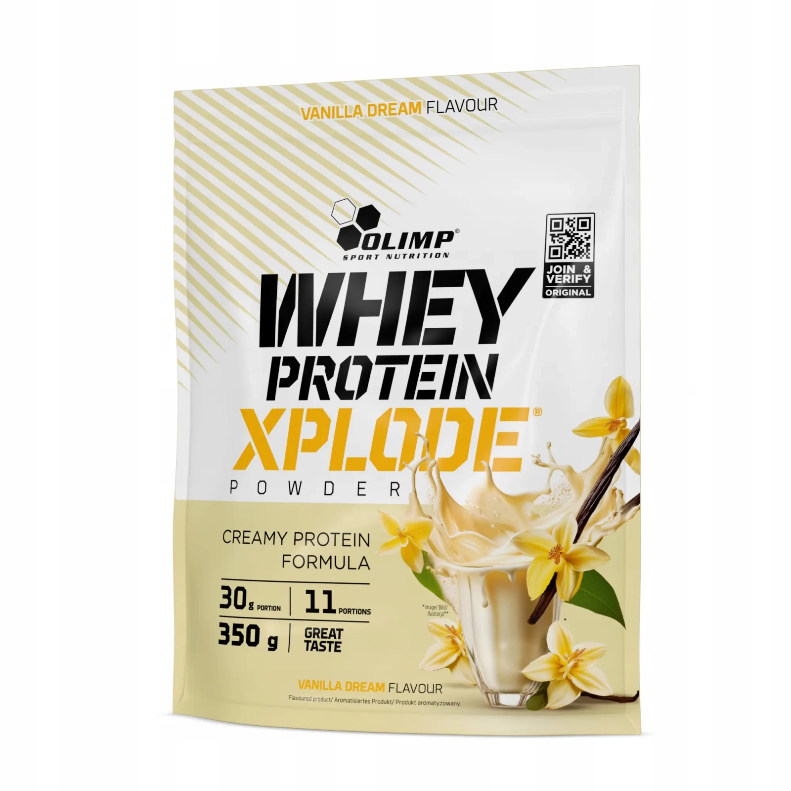Olimp Whey Protein Xplode 350g – Białkowa Odżywka Waniliowa ...